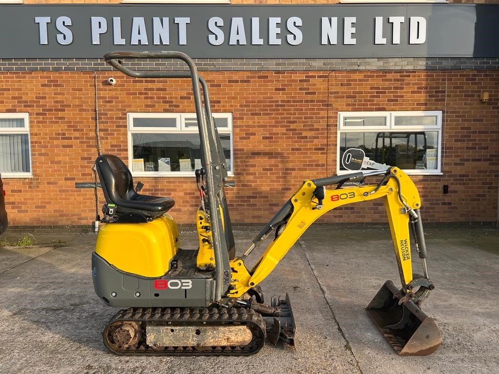 Wacker Neuson 803 Micro Digger – NorthEdge Machinery Ltd